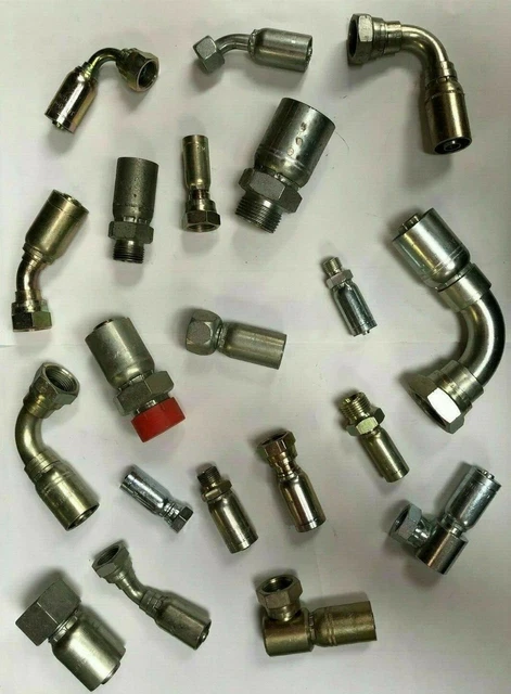 OLD GATES HYDRAULIC FITTINGS H.A JIC MALE (MJ) FEMALE (NJ) 45, 90 & 90s ...
