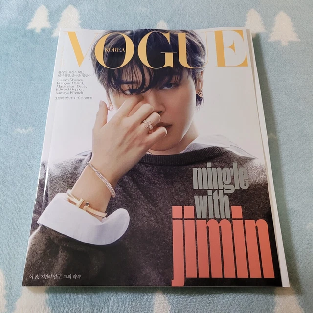 MAGAZINE VOGUE KOREA Numéro D'avril 2023 Couverture De Type C De Bts Jimin (1) EUR 3,74 ...