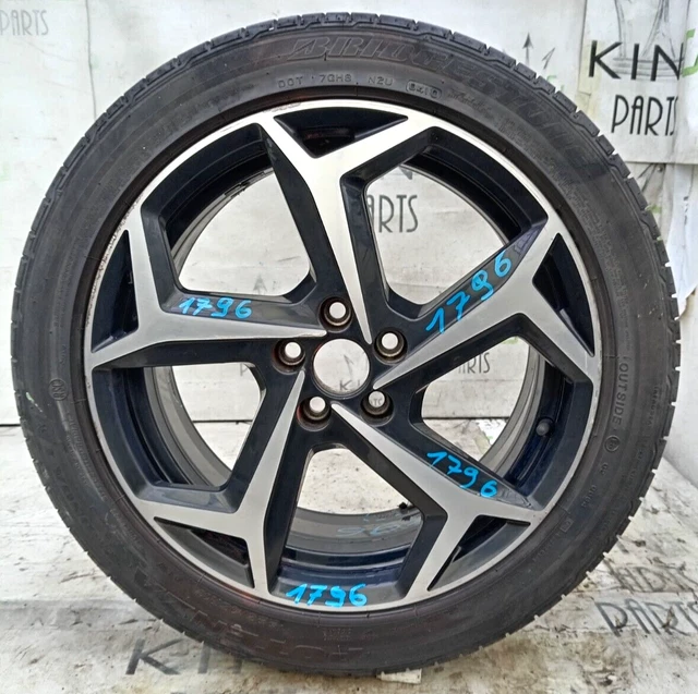 VW POLO R-LINE MK6 ALLOY WHEEL RIM 17" 7Jx17H2 ET51 TYRE 225/45/17 R17 ...