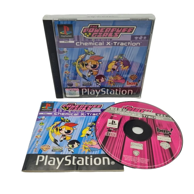 THE POWERPUFF GIRLS: Chemical X-Traction PS1 PlayStation One Game ...