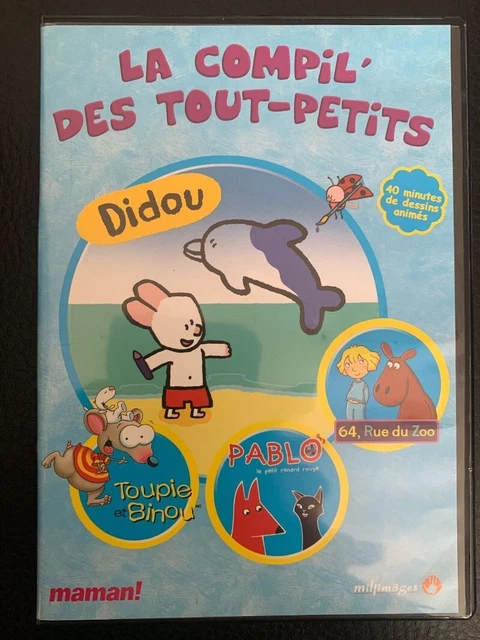 DVD LA COMPIL des Tout-Petits / DIDOU PABLO Toupie et Binou 64, rue du ...