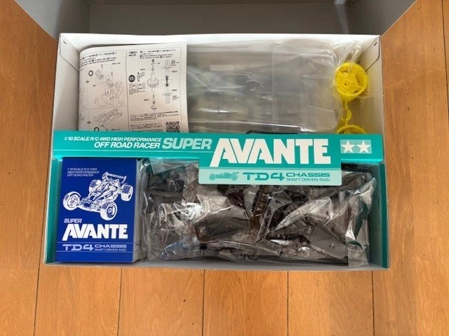 TAMIYA 1/10 ELECTRIC RC Car Kit Super Avante TD4 Chassis Buggy RC ...