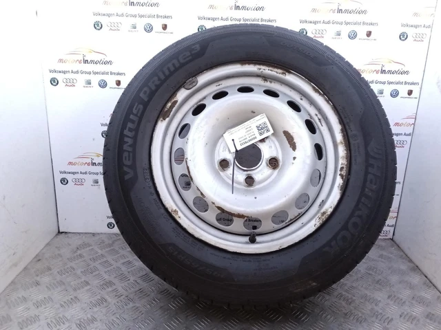 VW CADDY MK3 2K 15 Inch Steel Wheel inc Tyre 5mm 2K0601027B £49.99 ...
