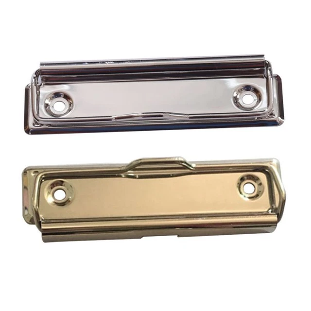 MOUNTABLE CLIPBOARD CLIPS Spring Loaded Mount Handle with Rubber Feet ...