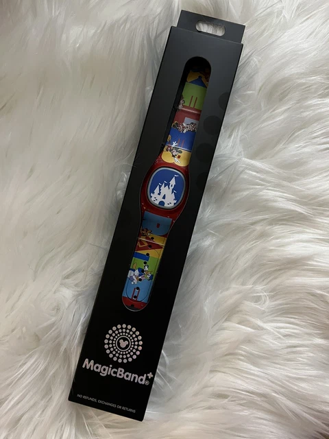 DISNEY PARKS 2022 50th Castle Mickey & Friends Walt Magic Band+ Magic ...