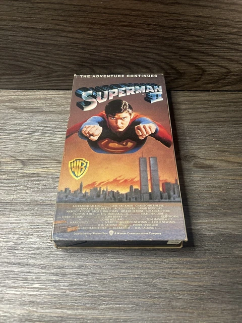 SUPERMAN 2 (VHS) Christopher Reeve, Gene Hackman £6.54 - PicClick UK