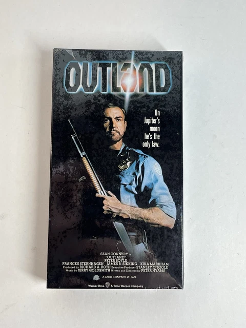 OUTLAND 1981 VHS Sean Connery Brand New Factory Sealed Sealed Sci-fi £ ...