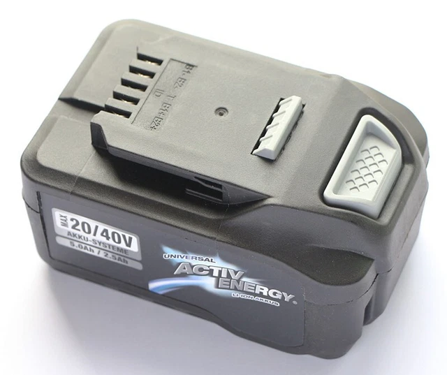 FERREX 5AH BATTERY Activ Energy 20V / 40V Battery For Ferrex 20v/ 40v ...