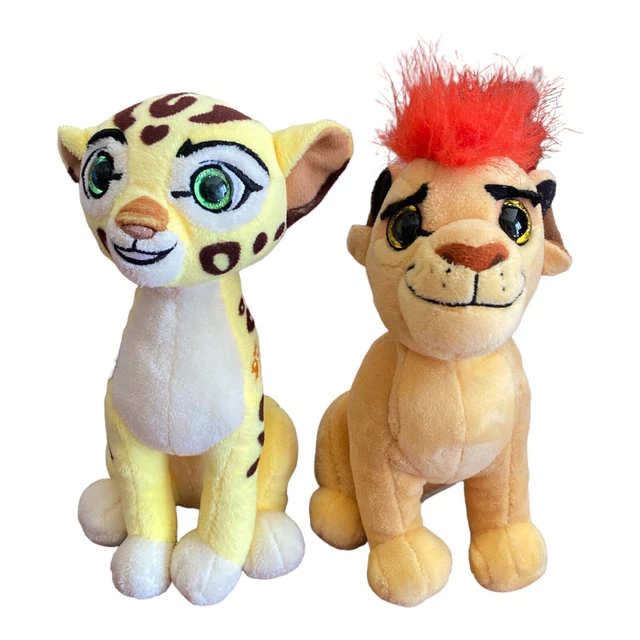 LOT OF 2 Disney Lion Guard TY Beanie Boo Plush Stuffed Animals Kion ...
