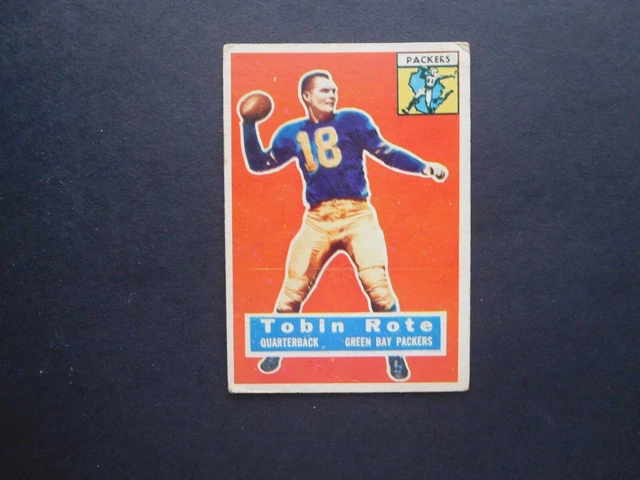 CARTE TOPPS TOBIN Rouge Greenbay Packers 1956 #55 EUR 5,47 - PicClick FR