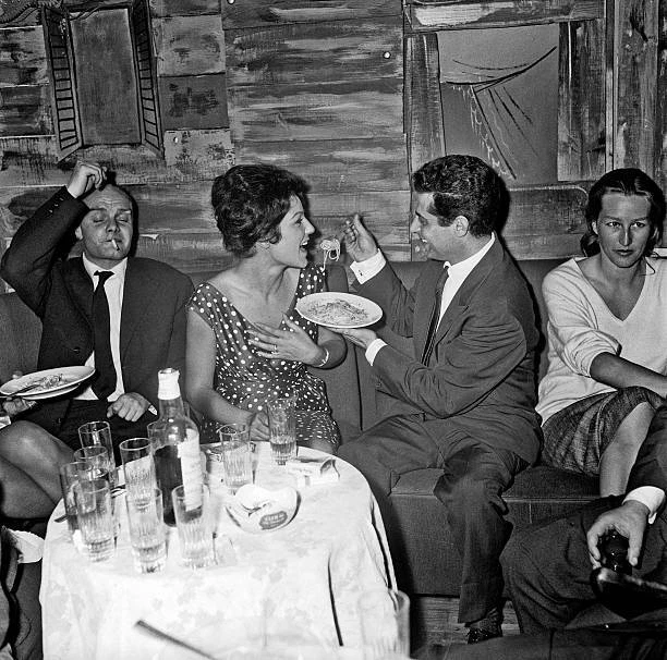 MARIA FIORE EATING Spaghetti 1955 Old Film Star Photo $9.00 - PicClick AU