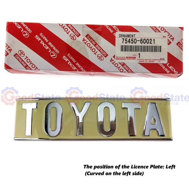 GENUINE TOYOTA LANDCRUISER 40 45 Series FJ BJ Back Tail Badge Emblem ...