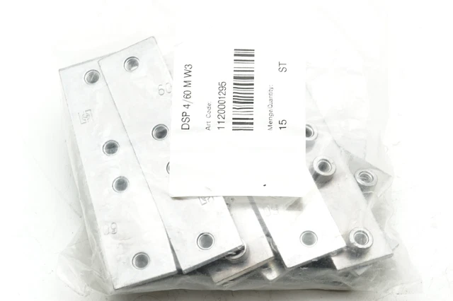 14X STAUFF DSP-4-60-M-W3 Doppel-Anschweißplatte Gr. 4 Stahl, Zink ...