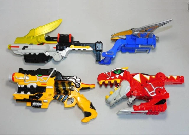 POWER RANGERS DINO Charge Kyoryuger Morpher Weapon 4p set BANDAI Japan ...