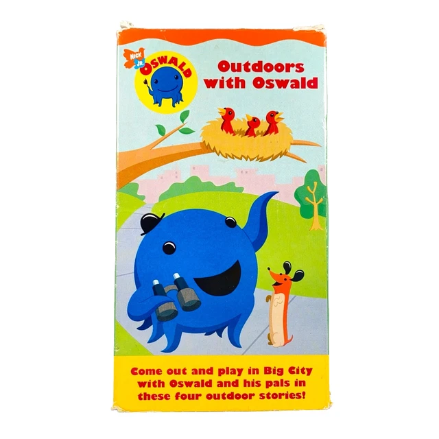 OSWALD - OUTDOORS with Oswald (VHS, 2003) Nick Jr Nickelodeon Video ...