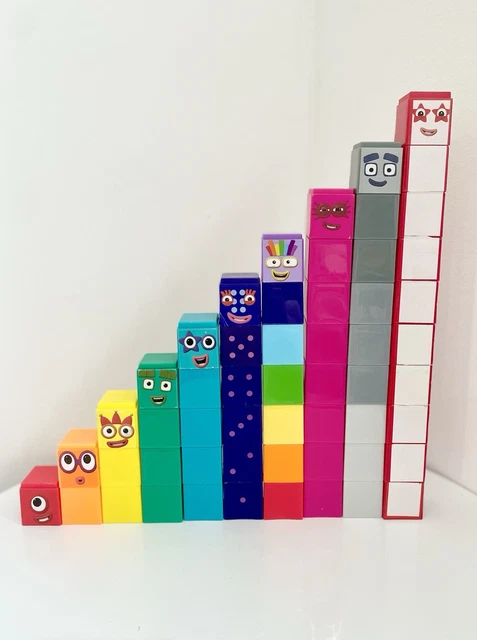 NUMBERBLOCKS / NUMBER Blocks Cbeebies Click And Count Cubes 1-10 in ...
