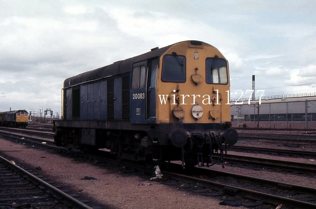 6X4 COLOUR RAILWAY photograph Class 20 20083 at Polmadie 26.06.77 £1.00 ...