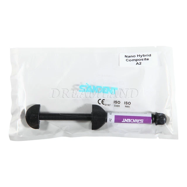 CEMENTO DENTAL PERMANENTE Nano Hybrid Dual de Resina 4 g Color A2 ...