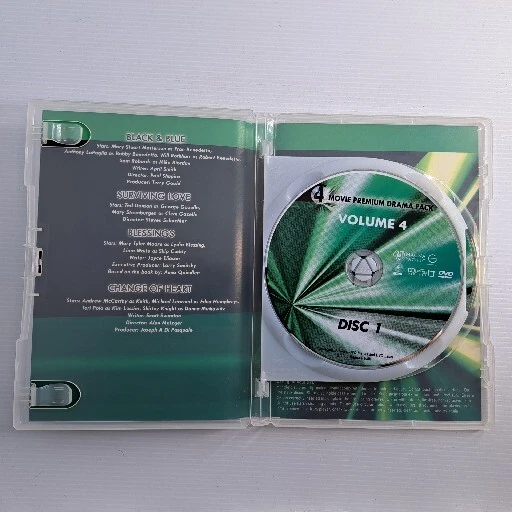4 MOVIE PACK : Vol 4 DVD Drama Thriller Mystery Region 4 LLM2 $11.95 ...