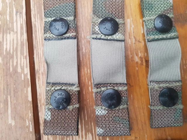 BRITISH ARMY OSPREY MK4 /A BRASSARD / SHOULDER PAD CLIPS - PACK OF 12 ...