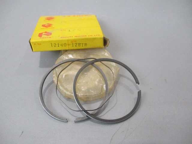 NOS SUZUKI OEM Piston Ring Set STD 1969 AC100 1976 A100 12140-12818 EUR 8,40 - PicClick FR