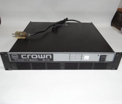 CROWN COM-TECH 210 2-Channel Power Amplifier - Programable Input ...