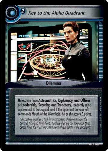 STAR TREK 2E: Key To The Alpha Quadrant [Ungraded] In a Mirror Darkly ...