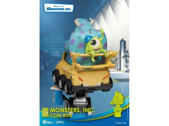 DISNEY COIN RIDE Series D-Stage PVC Diorama Monsters Inc. 16 Cm Beast ...