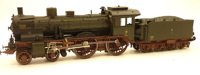 FLEISCHMANN HO GAUGE PRUSSIAN STATE RAILWAY class S6 LOCOMOTIVE - 4828 ...