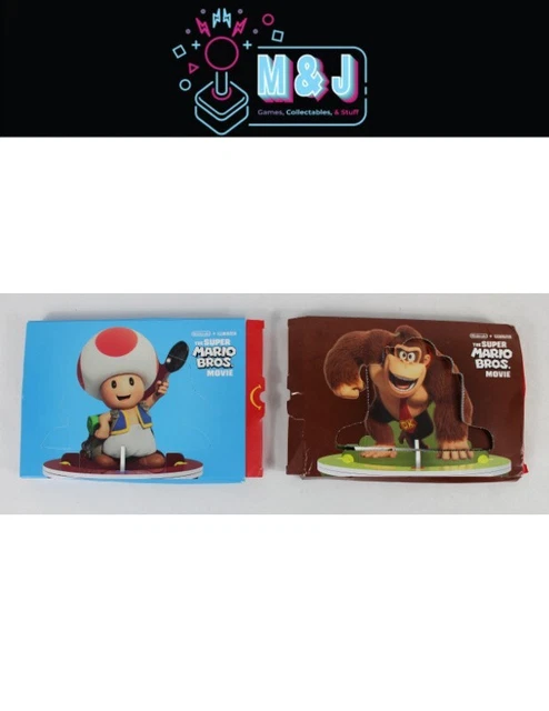 SUPER MARIO BROS Movie 3D PUZZLE McDonald's Happy Meal Toy TOAD ...