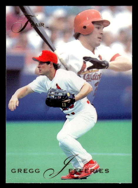 GREGG JEFFERIES ST. Louis Cardinals 1993 Flair #121 EUR 3,30 - PicClick FR