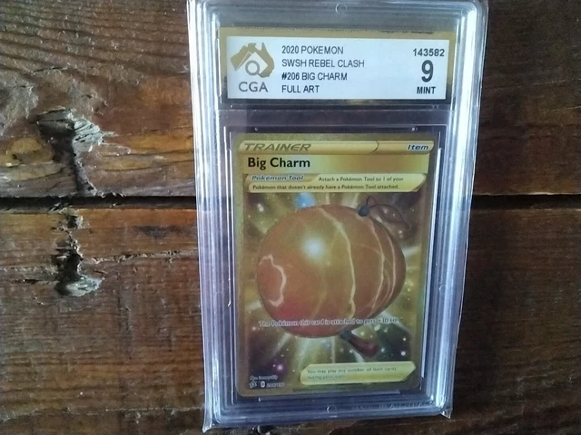 POKEMON VMAX GOLD secret graded promo big charm vstar 206/192 v gx ex Card b26 $29.99 - PicClick AU