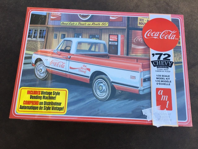 AMT 1:25 SCALE Coca-Cola 1972 Chevy Pickup Truck Model Kit - 1231 EUR ...