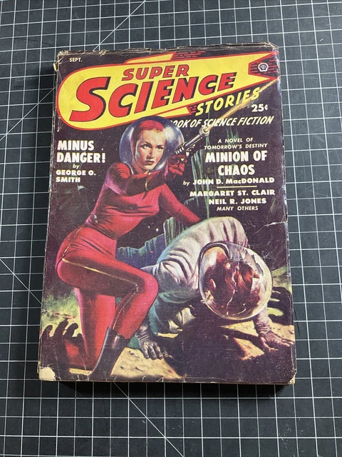 SUPER SCIENCE STORIES Pulp Sep 1949 Vol. 5 #4 Has Cover But Is Lose £98 ...