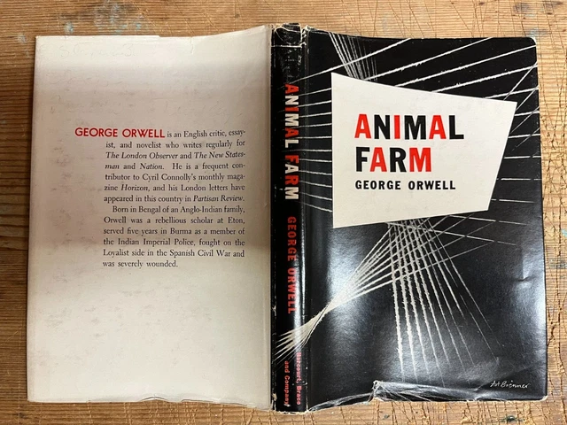 ANIMAL FARM GEORGE Orwell - First American Edition 1946 / 1st printing ...