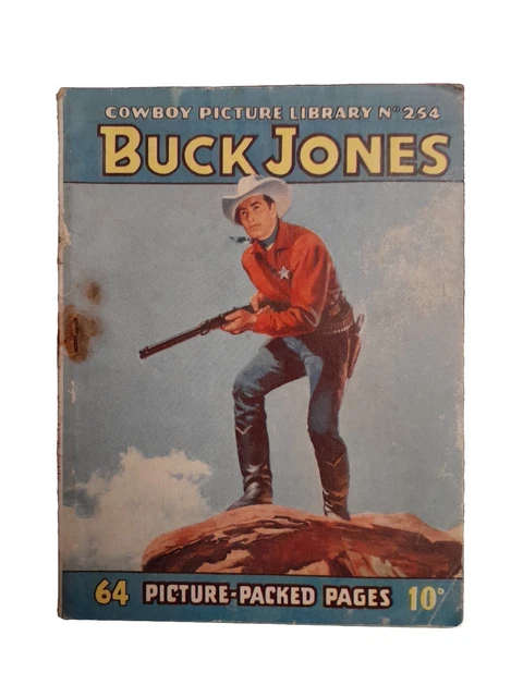 COWBOY PICTURE LIBRARY Comic No. 254 Buck Jones EUR 8,81 - PicClick IT