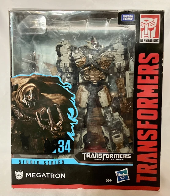 HASBRO TRANSFORMERS MEGATRON Leader Class 34 Dark Of The Moon Studio ...