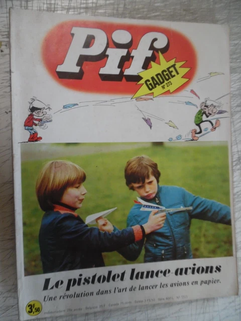 PIF GADGET NO 273-05/1974-Rahan-Loup Noir-Arthur-Pif EUR 3,50 - PicClick FR
