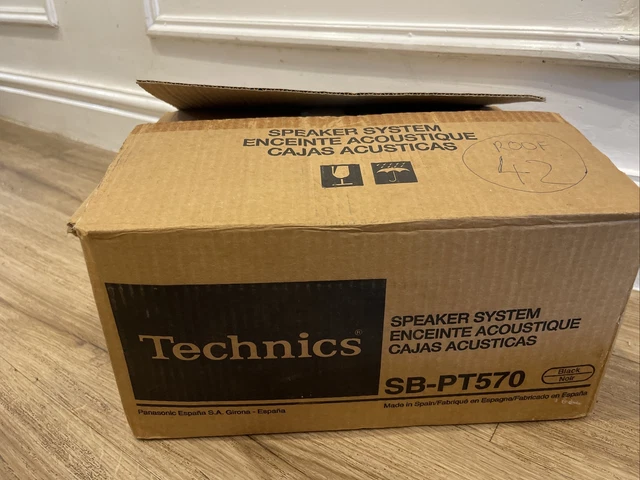 TECHNICS SB-PT570 HAUT Parleur Système Son Surround En Boîte EUR 34,70 ...