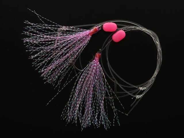 SEA HARVESTER SNAPPER Recurve Flasher Rig 5/0 Pink $8.14 - PicClick AU