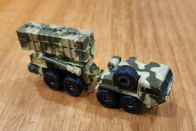 VINTAGE GALOOB MICRO Machines Patriot Missile Launcher Army Ground ...