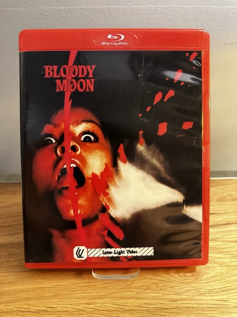 BLOODY MOON CUSTOM Sleeve DPP Pre Cert VHS Horror 4K UHD Blu Ray DVD £ ...