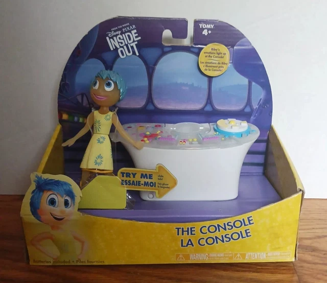 DISNEY PIXAR INSIDE Out Console Playset w/ Joy Figure Tomy Light Up ...