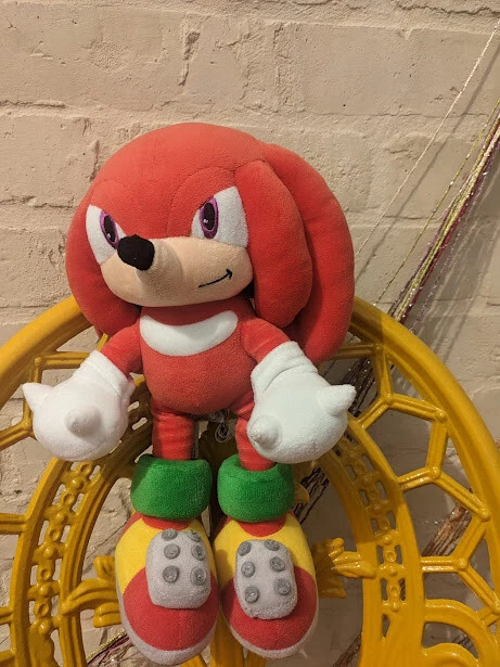 SONIC THE HEDGEHOG Knuckles SEGA Soft Plush Toy 12'' #5 £18.50 ...