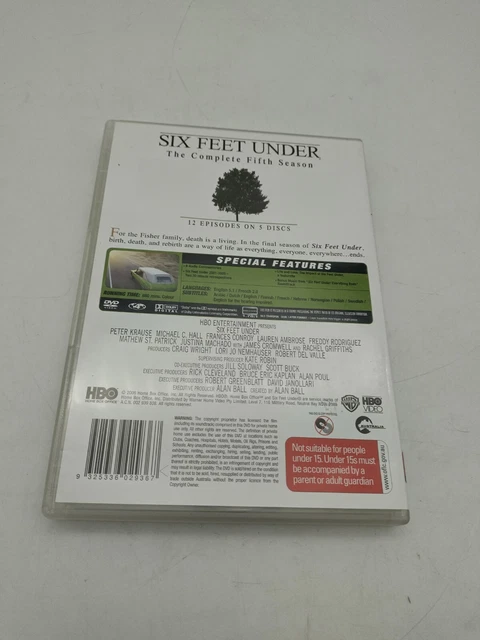 SIX FEET UNDER : Season 5 (DVD, 2005) $4.00 - PicClick AU