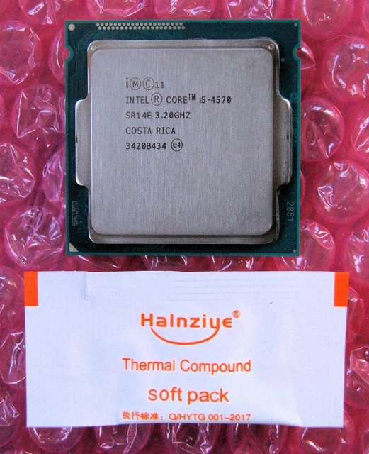 INTEL CORE I5-4570 SR14E Quad-Core 3.2GHz/6M Socket LGA1150 Processor ...