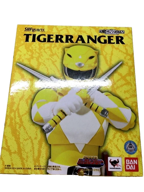 S.H.FIGUARTS POWER RANGERS Kyoryu Sentai Zyuranger TIGER RANGER BANDAI ...