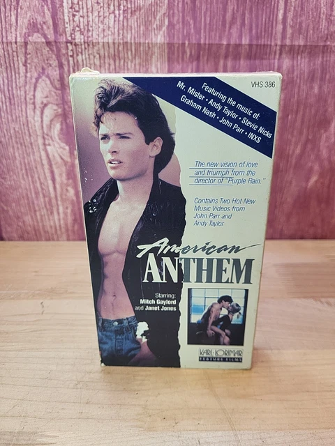 American Anthem Vhs 1986 Mitch Gaylord Janet Jones Michelle