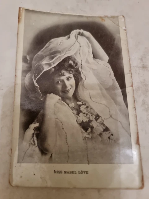 POSTCARD. ACTOR ACTRESS. Mabel Love. 1920s. Vintage EUR 4,83 - PicClick FR