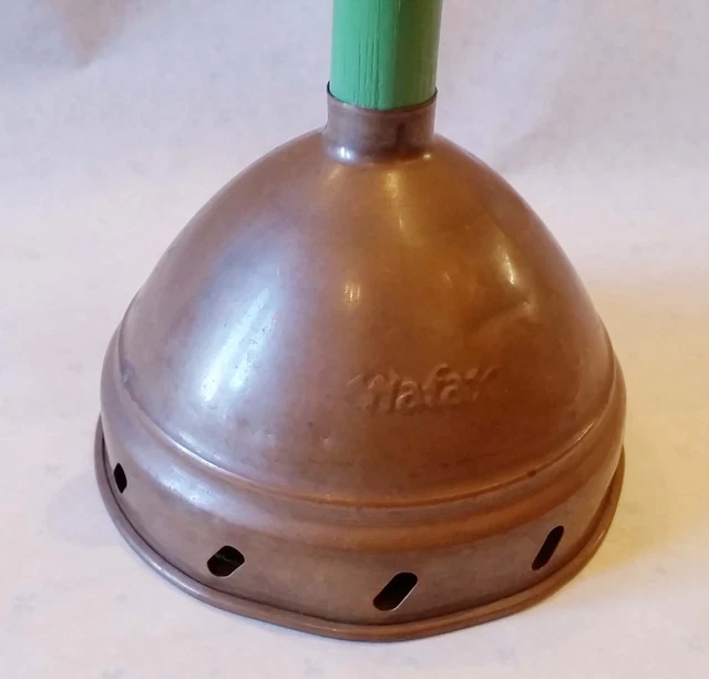 WAFAX OLD VINTAGE Antique solid COPPER Laundry Wash Washing Dolly ...